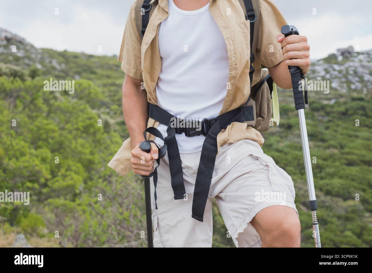 Rugged shrub covered hillside hi-res stock photography and images - Alamy