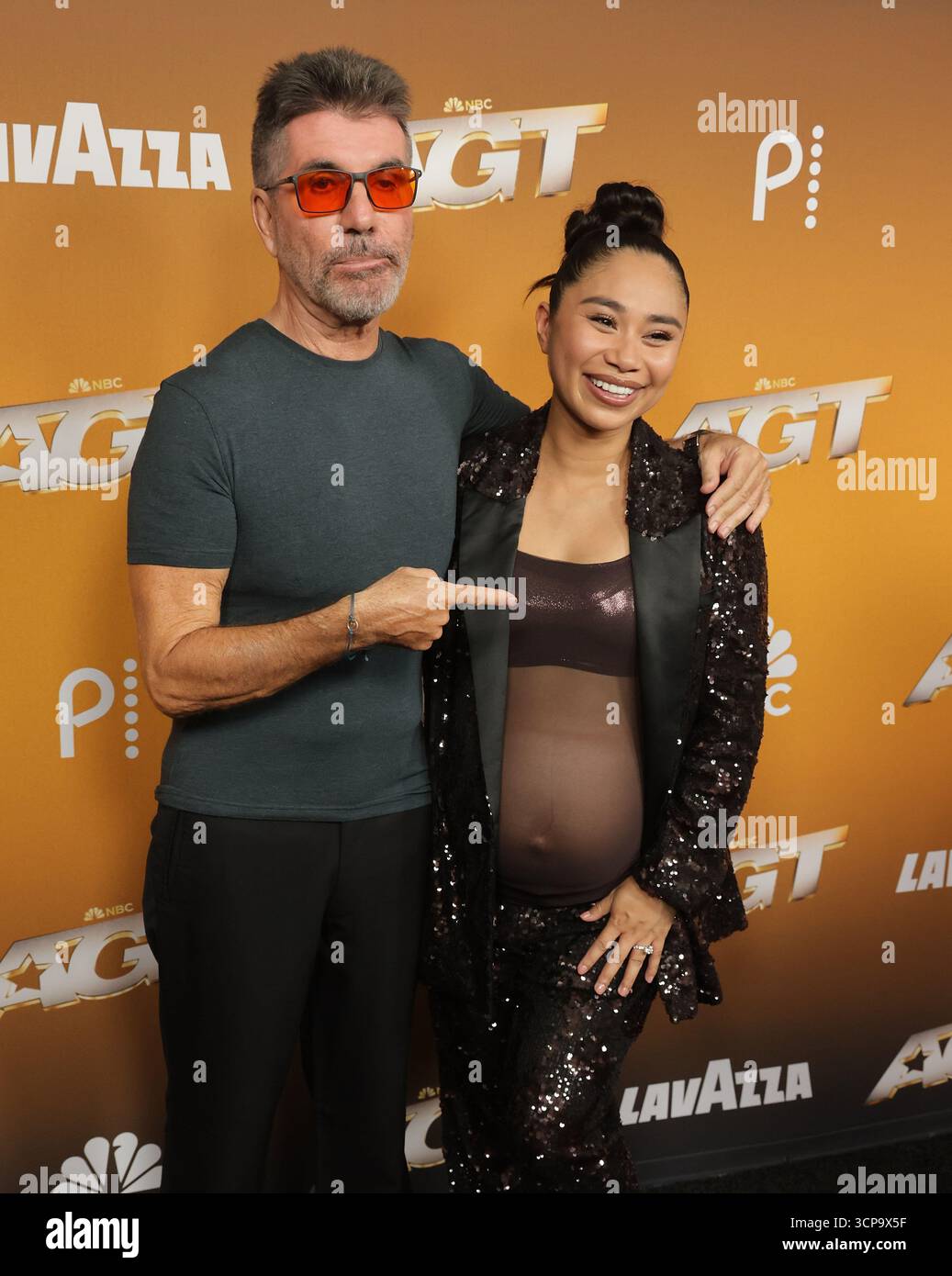 Simon Cowell, Jessica Sanchez attend the "America's Got Talent" Season ...