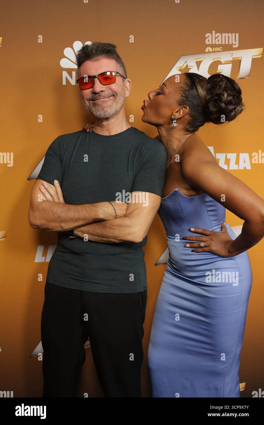 Simon Cowell, Mel B attend the "America's Got Talent" Season 20 Winner ...