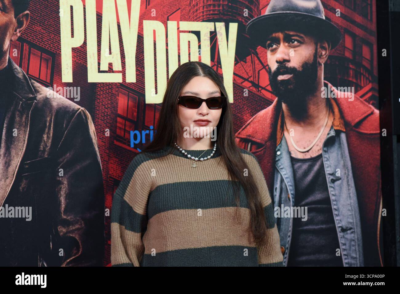 Emely Moreno attends the "Play Dirty" World Premiere at SVA Theater in ...