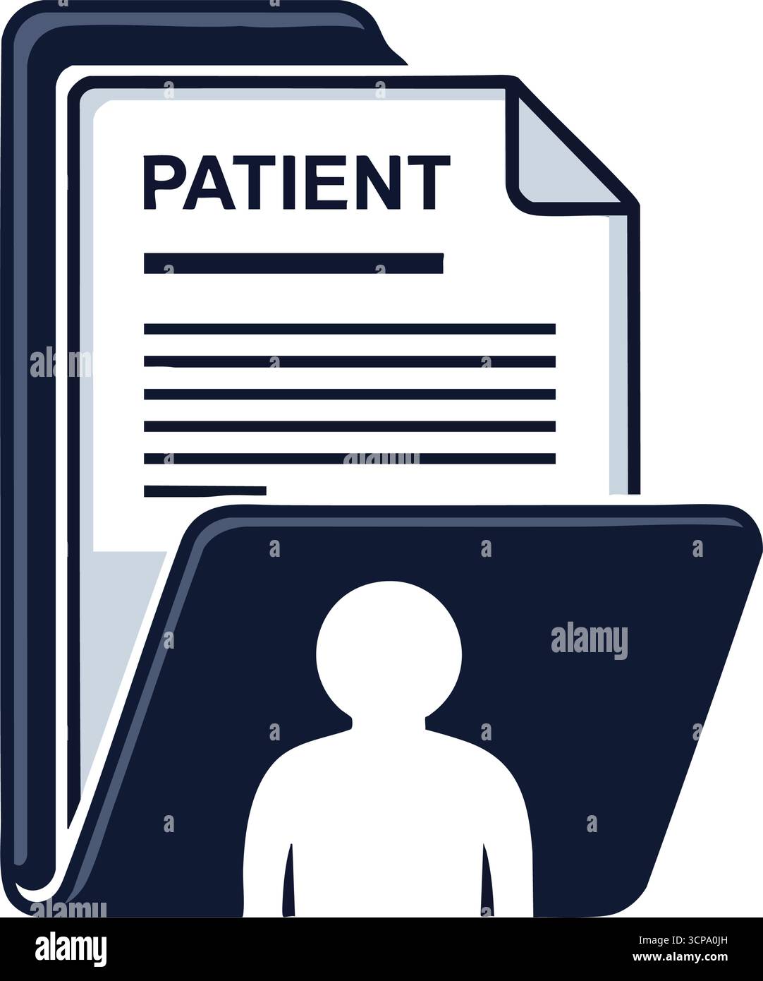 Dossier patient Stock Vector Images - Alamy