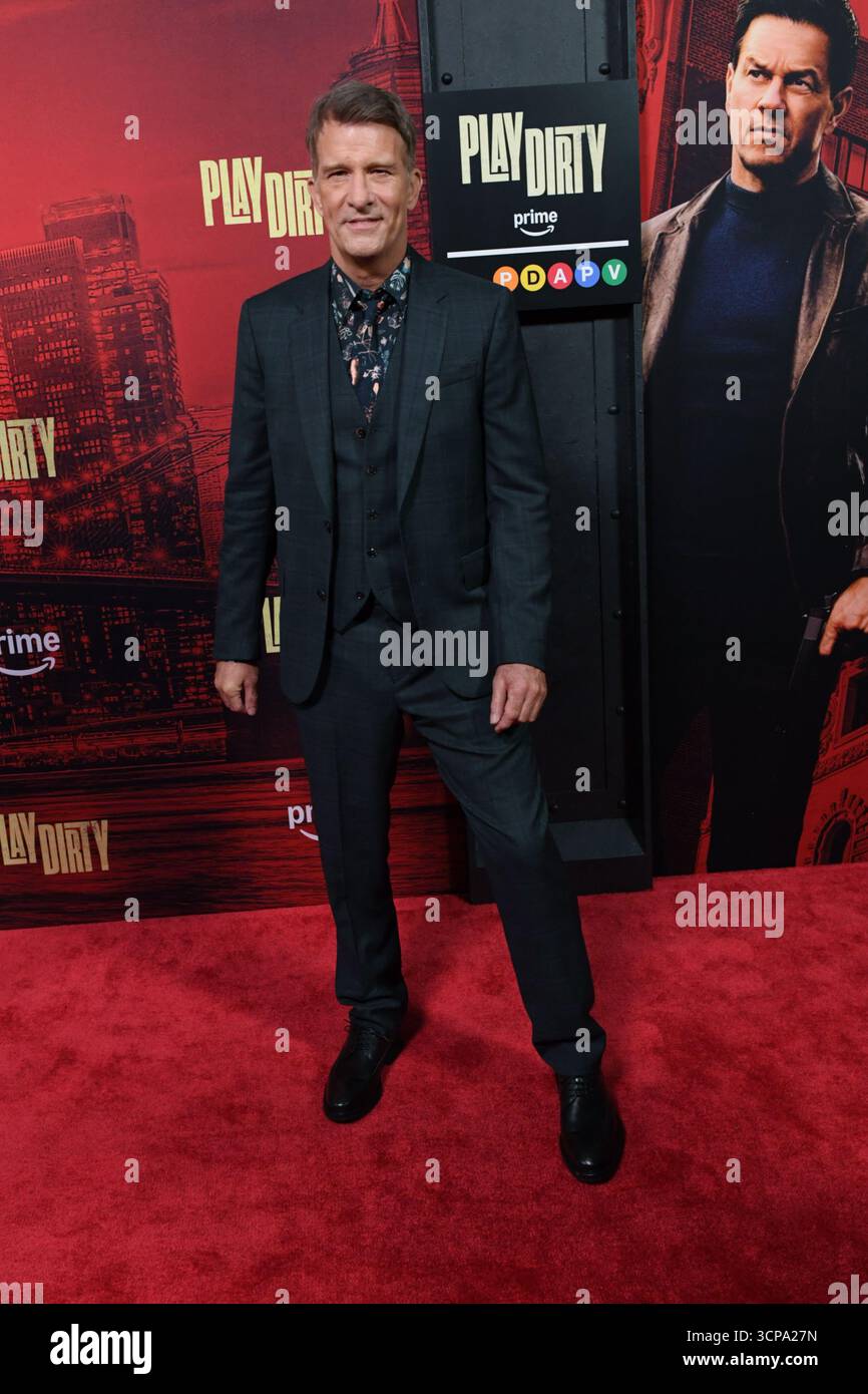 Thomas Jane attends the "Play Dirty" World Premiere at SVA Theater in ...