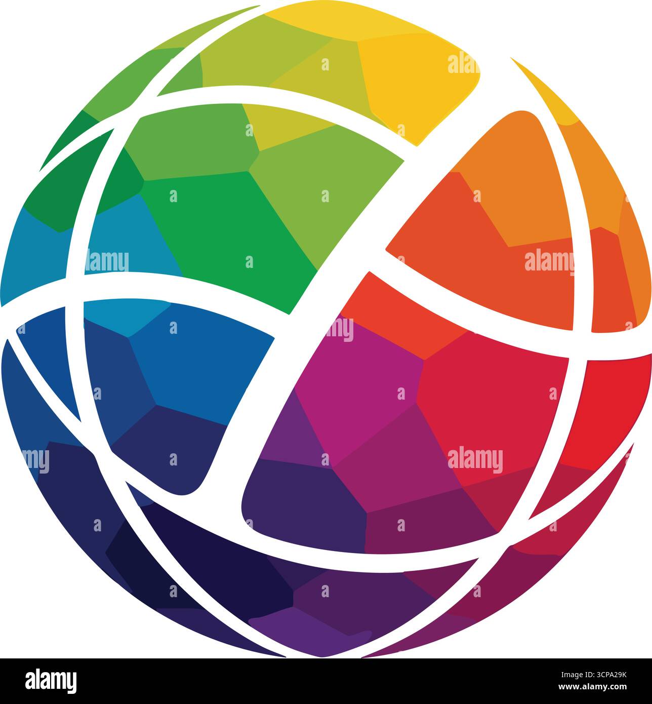 Dazzling globe Cut Out Stock Images & Pictures - Alamy