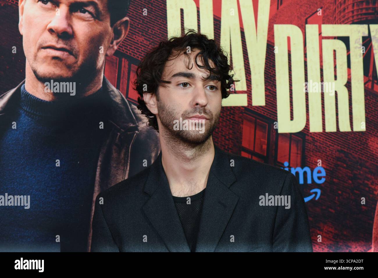 New York, USA. 24th Sep, 2025. Alex Wolff attends the "Play Dirty" World Premiere at SVA Theater ...