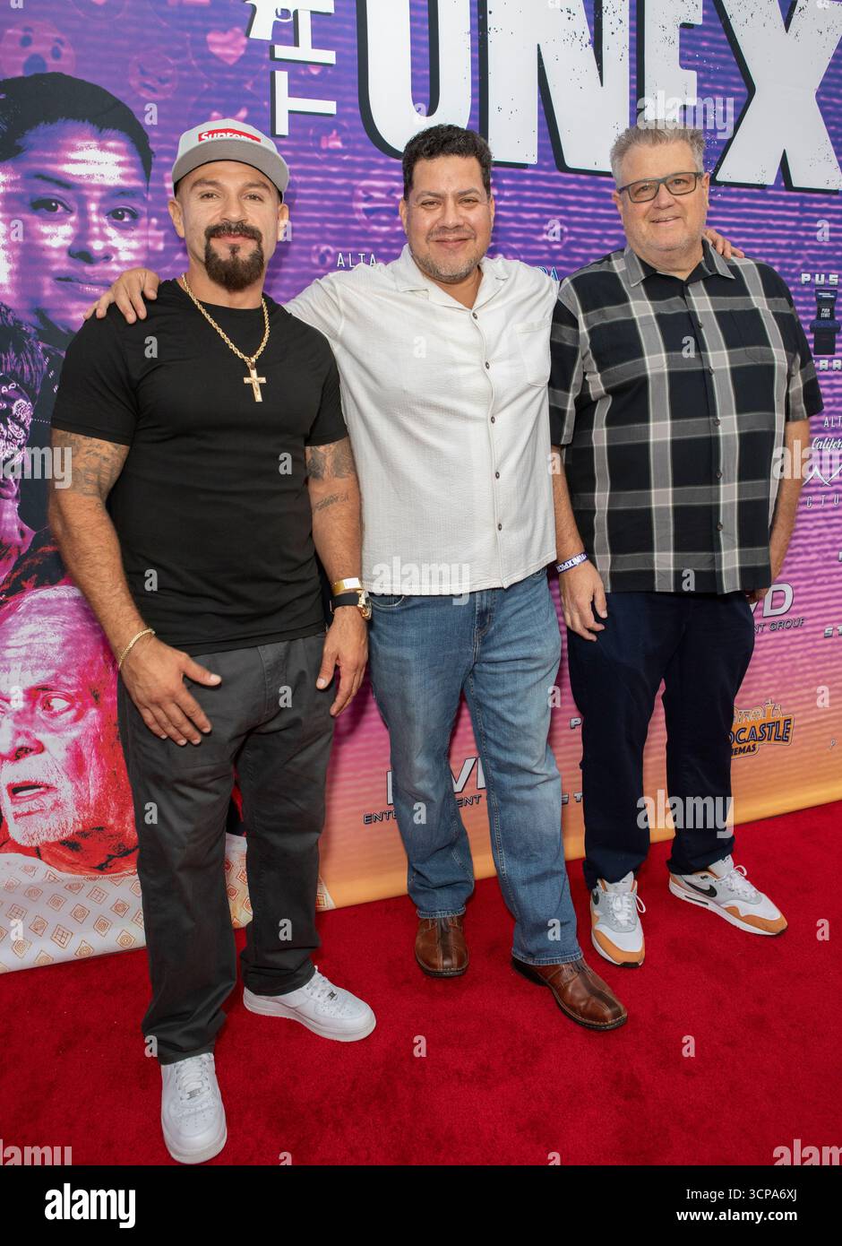 Fabian Alomar, Nick Kosick, Jason Martinez at "The Unexpecteds" film ...