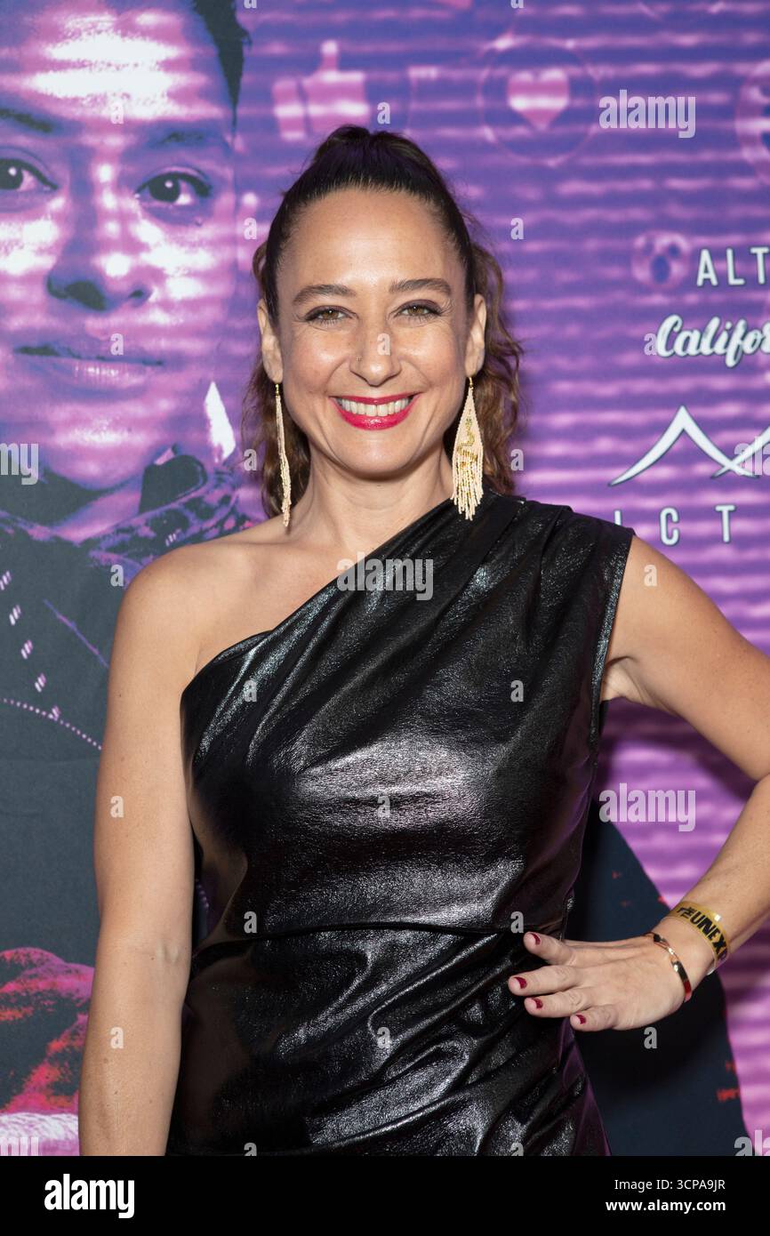 Natalie Lymor attends "The Unexpecteds" film premiere at The Fine Arts ...