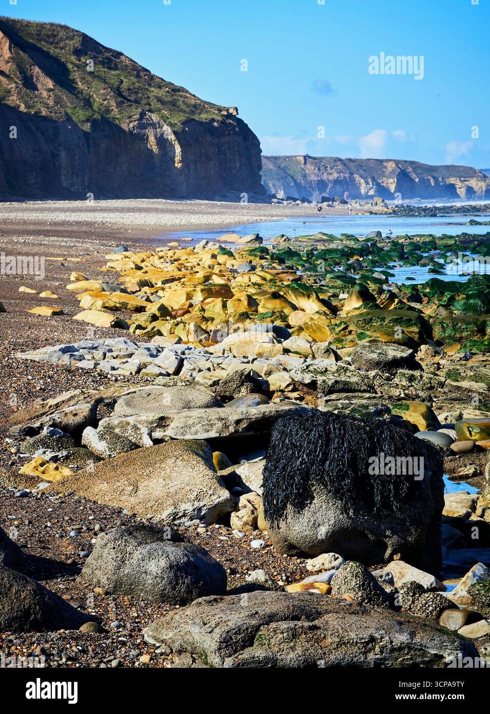 Blackhall rock beach hi-res stock photography and images - Alamy