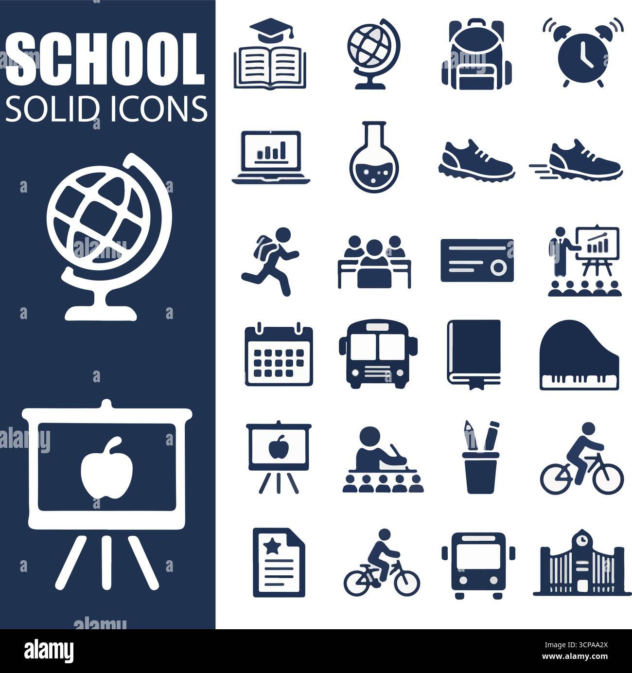 Lesson campus Stock Vector Images - Alamy