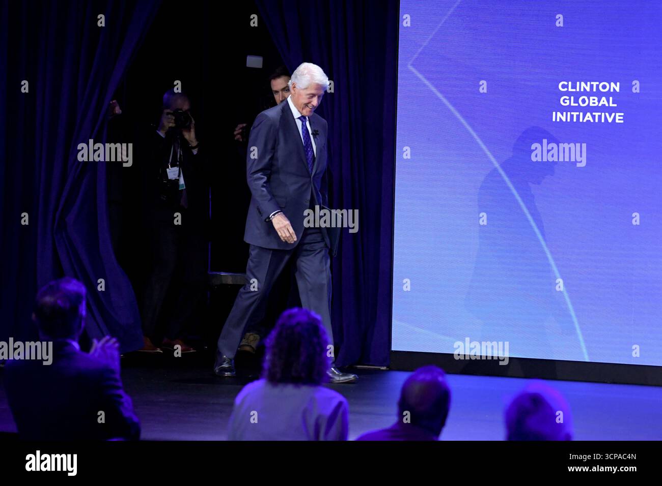 Bill Clinton onstage at the Clinton Global Initiative 2025 Annual ...