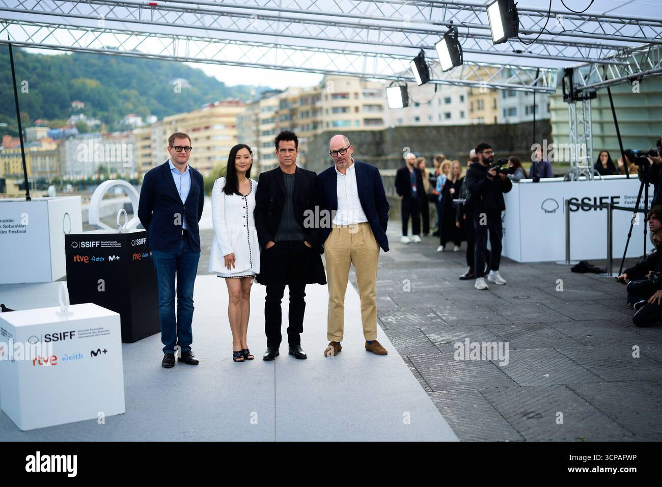 Fala Chen, Colin Farrell, Edward Berger attended 'Ballad of a Small ...