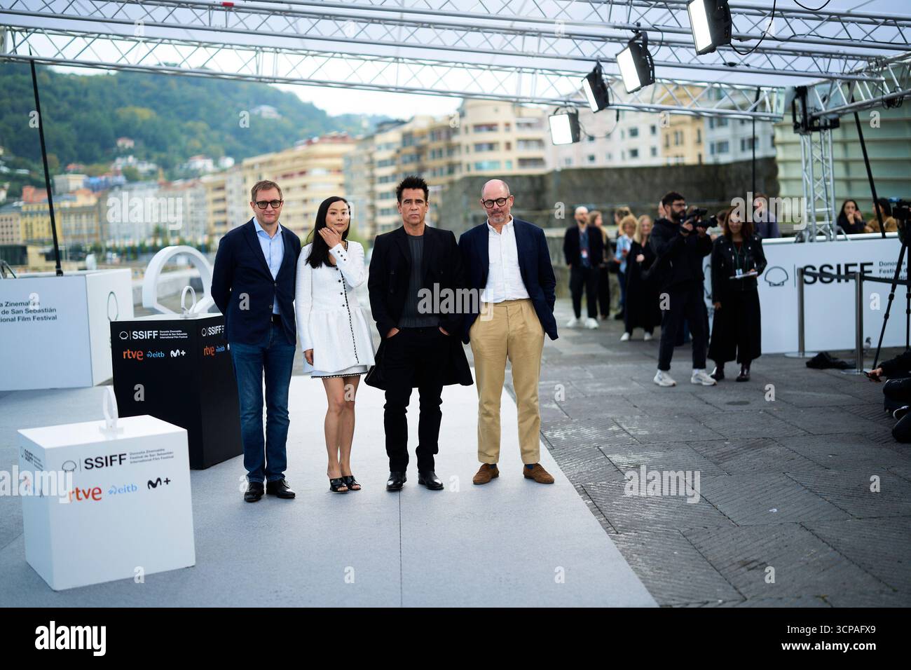 Fala Chen, Colin Farrell, Edward Berger attended 'Ballad of a Small ...