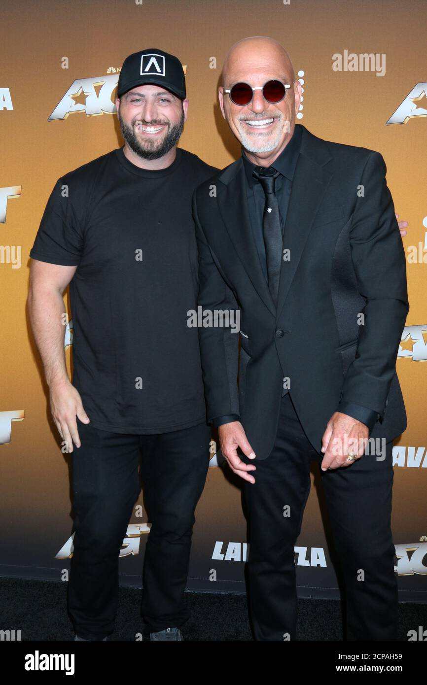 Pasadena, USA. 24, September, 2025. Pictured left to right, Alex Mandel ...