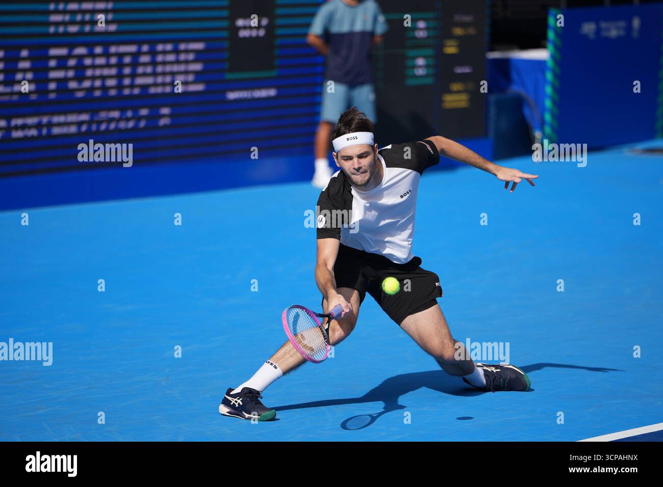 Tokyo, Japan. 25th September, 2025. Taylor Fritz of USA Beats Gabriel ...