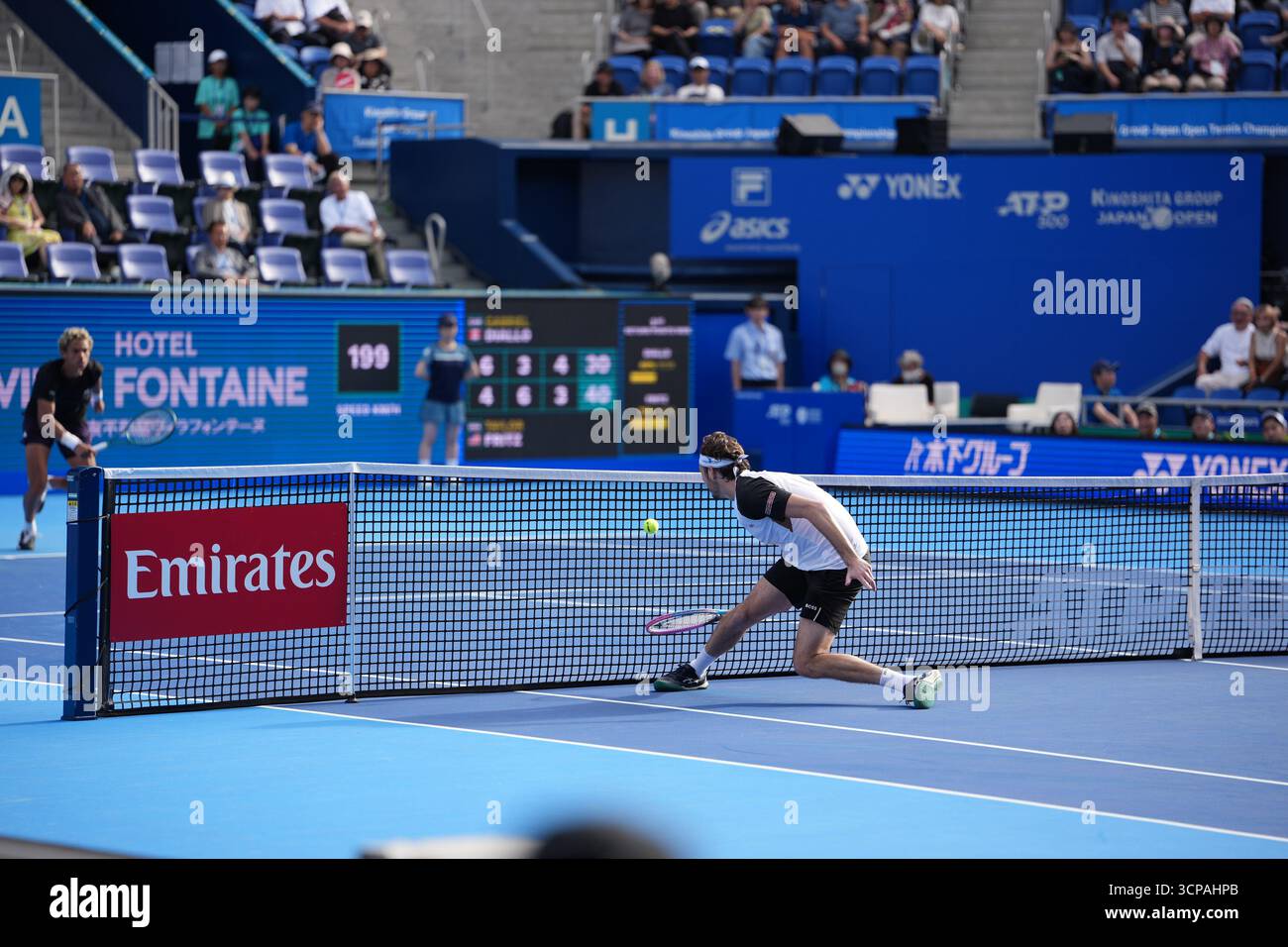 Tokyo, Japan. 25th September, 2025. Taylor Fritz of USA Beats Gabriel ...