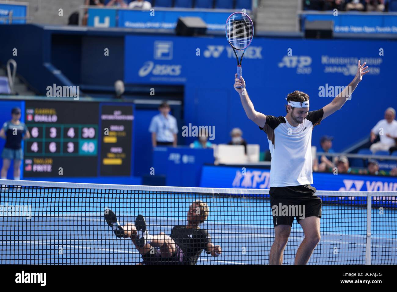 Tokyo, Japan. 25th September, 2025. Taylor Fritz of USA Beats Gabriel ...