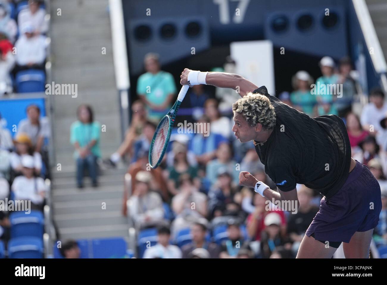 Tokyo, Japan. 25th September, 2025. Taylor Fritz of USA Beats Gabriel Diallo of canada 6-4 3-6 6 ...
