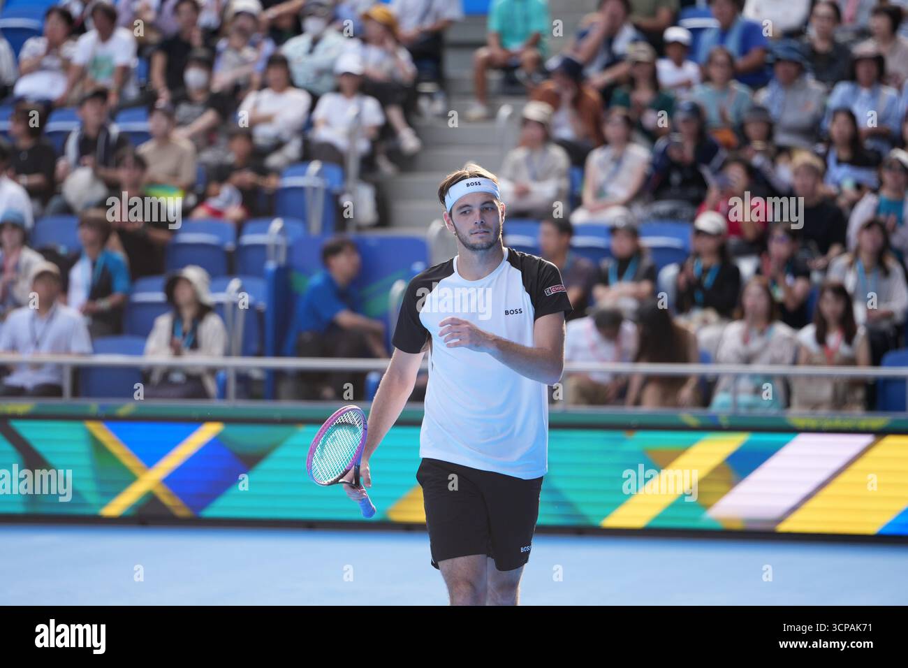 Tokyo, Japan. 25th September, 2025. Taylor Fritz of USA Beats Gabriel ...