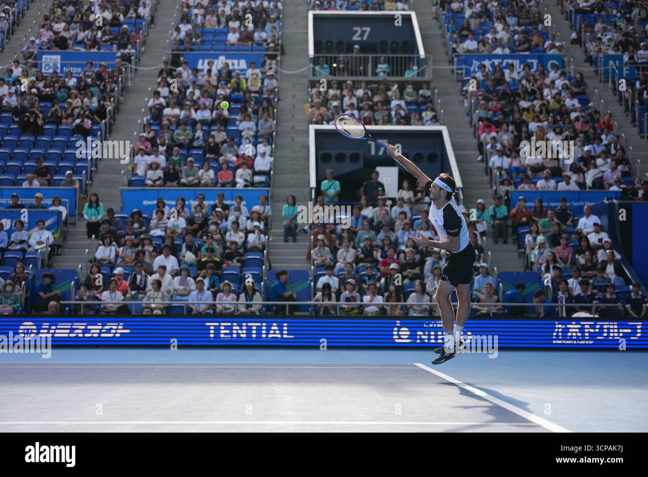 Tokyo, Japan. 25th September, 2025. Taylor Fritz of USA Beats Gabriel ...