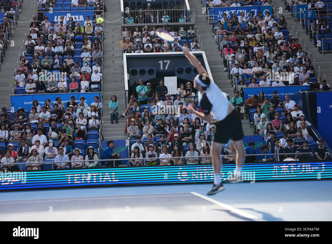 Tokyo, Japan. 25th September, 2025. Taylor Fritz of USA Beats Gabriel ...