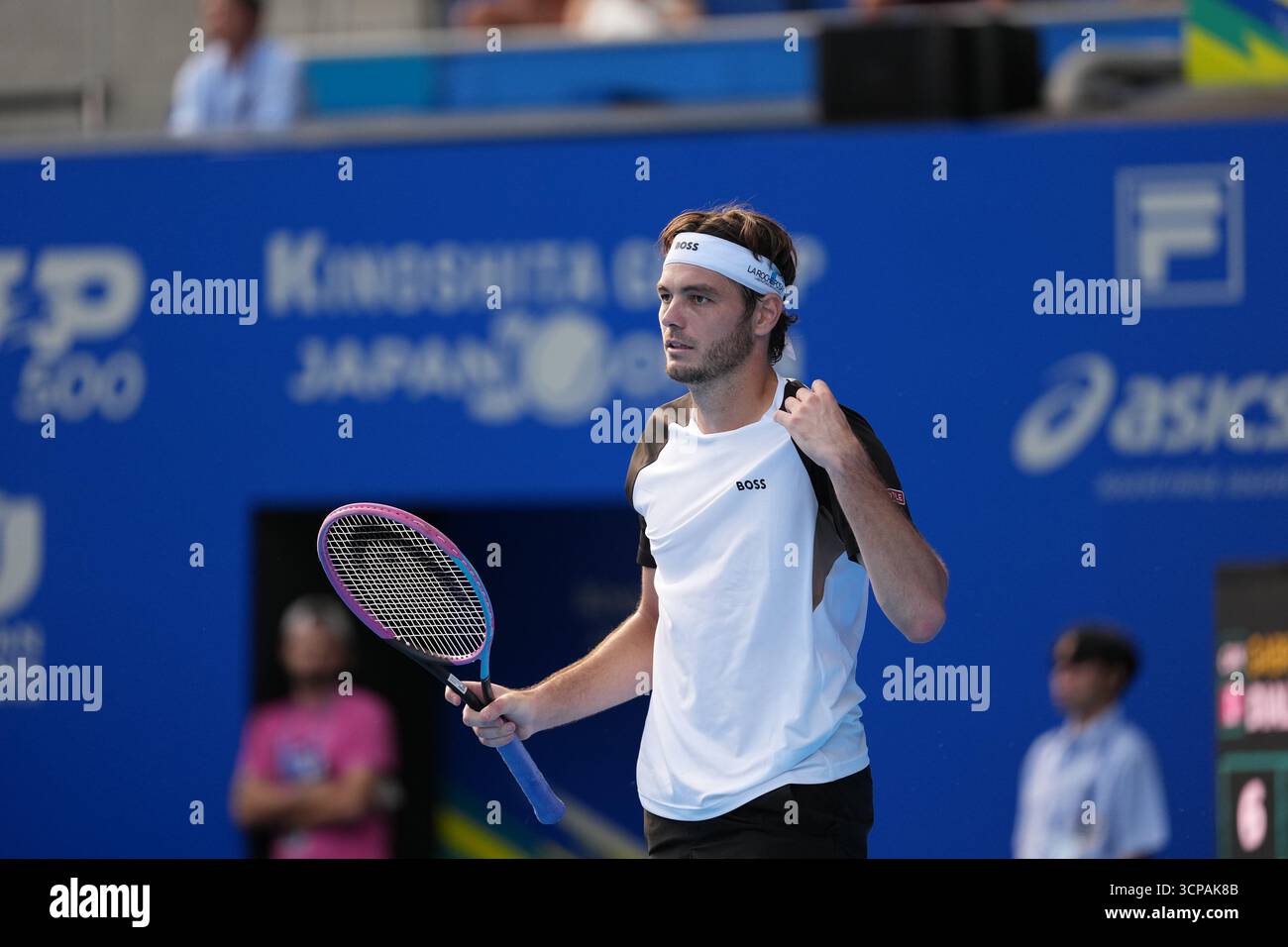 Tokyo, Japan. 25th September, 2025. Taylor Fritz of USA Beats Gabriel ...
