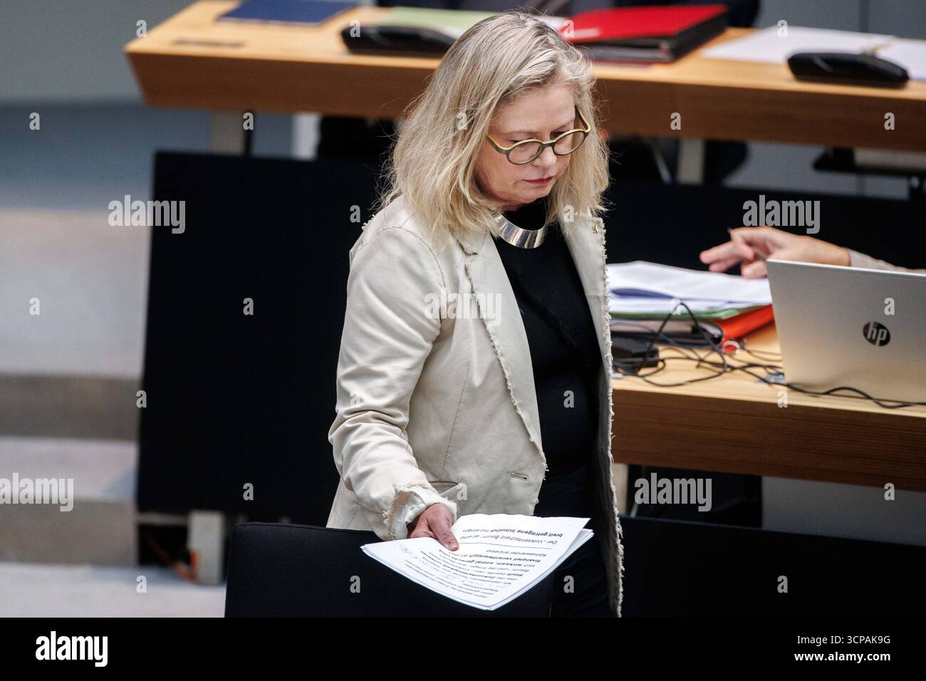 25 September 2025, Berlin: Ute Bonde (CDU), Berlin Senator for Mobility ...