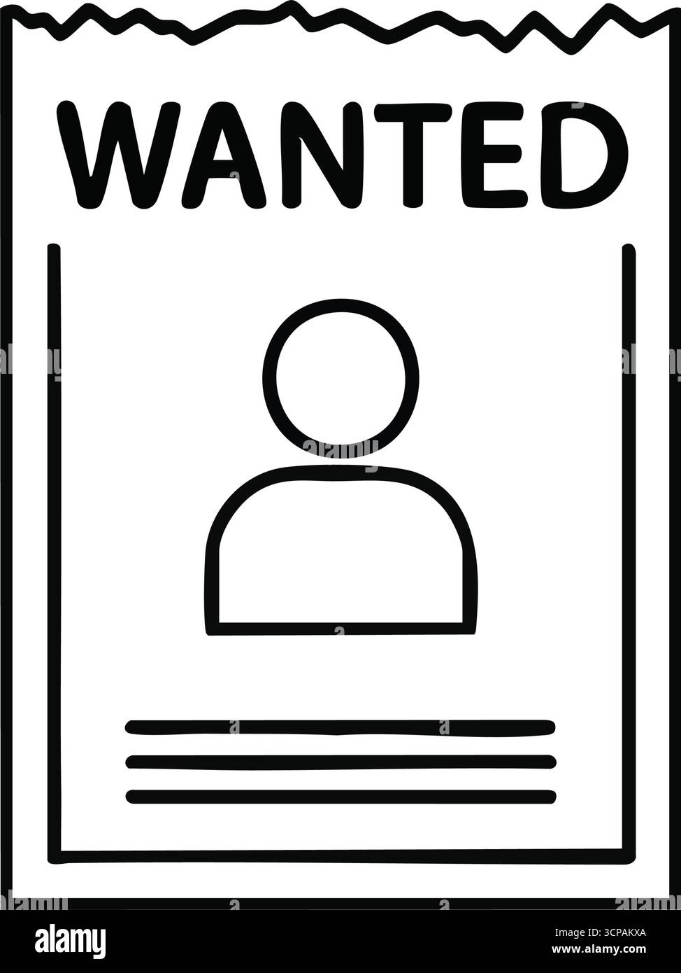Classic wanted sign Cut Out Stock Images & Pictures - Alamy