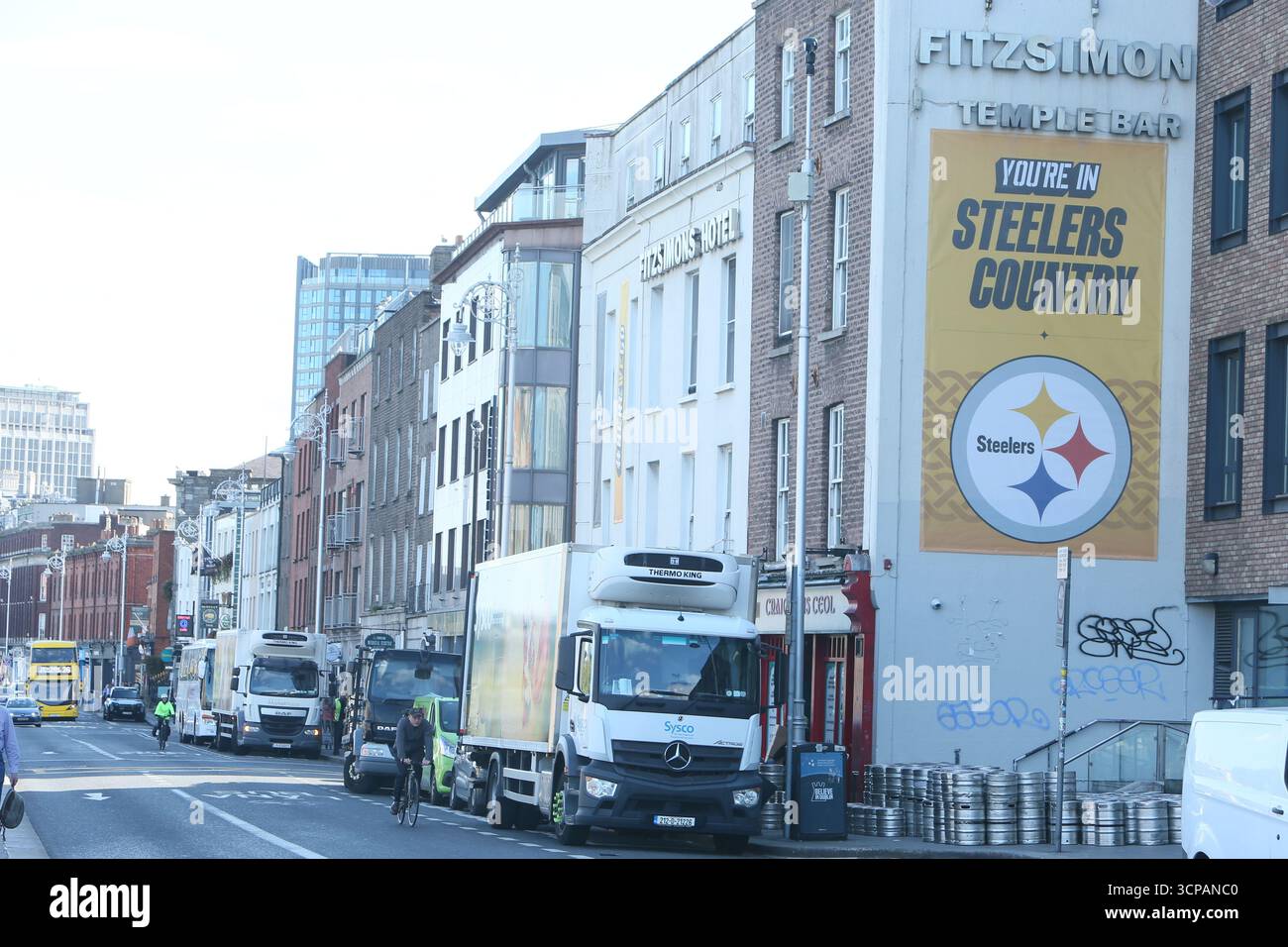 Dublin, Ireland - 23rd September 2025 - Fitzsimon's pub in Temple Bar ...