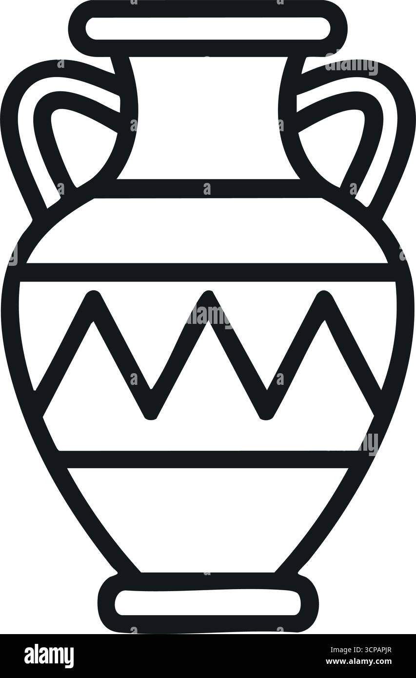 Artifact vessel design Stock Vector Images - Alamy