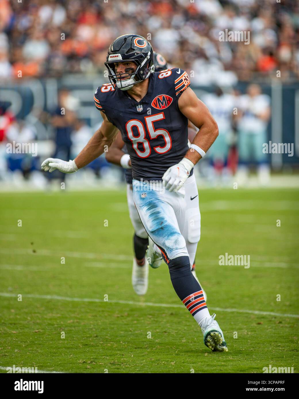 September 21, 2025: Chicago Bears Cole Kmet (85) in action during the ...