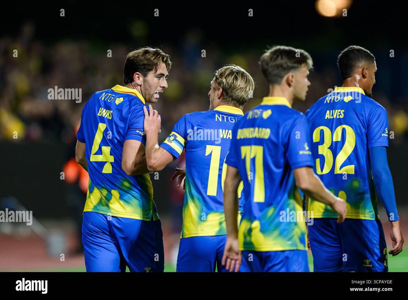 Copenhagen, Denmark. 24th, September 2025. Luis Binks (4) of Broendby ...