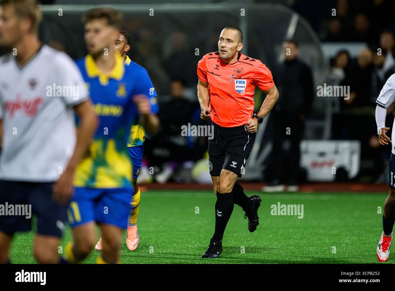 Copenhagen, Denmark. 24th, September 2025. Referee Mads-Kristoffer ...