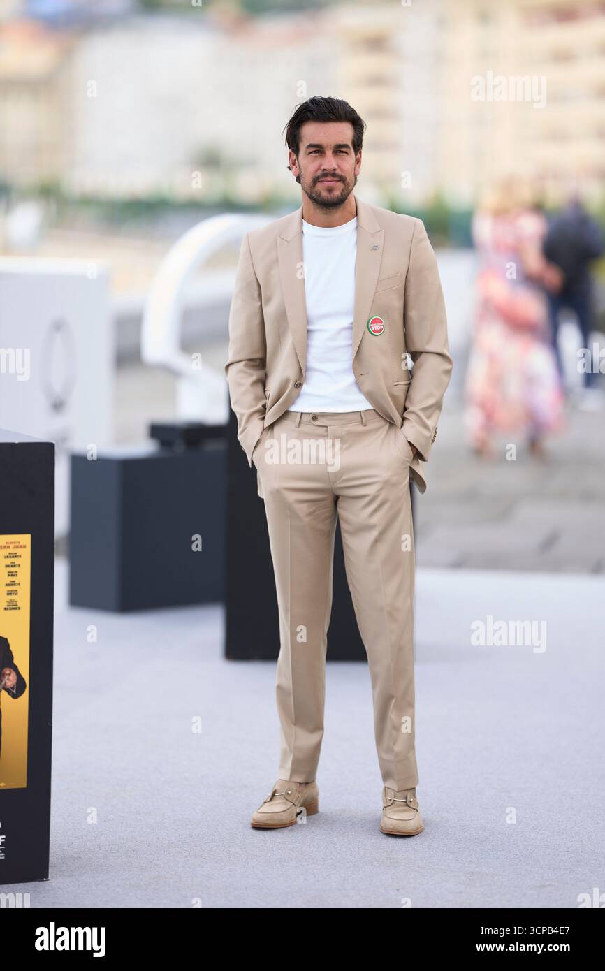 Mario Casas attended 'RTVE' Photocall during 73rd San Sebastian ...