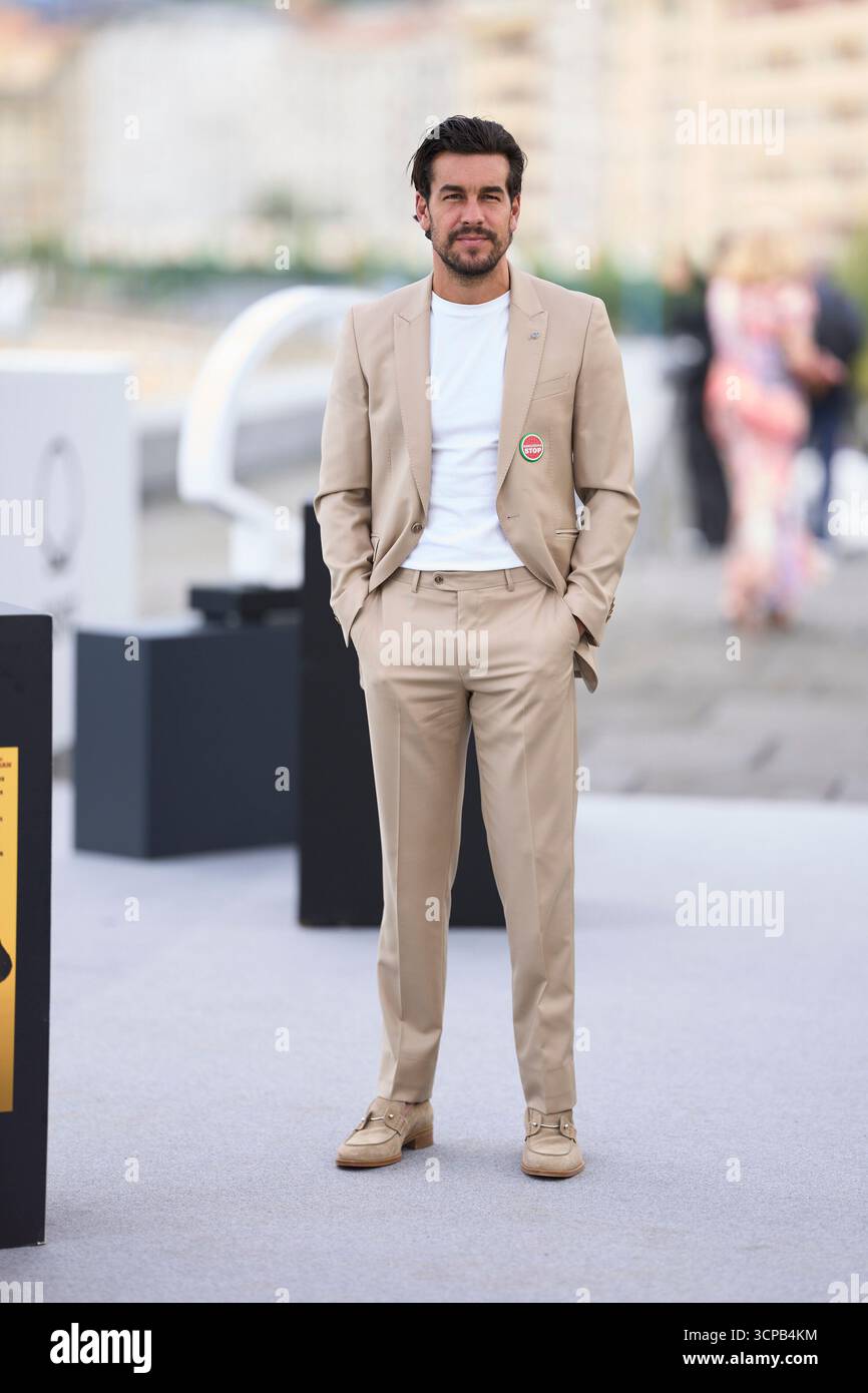 Mario Casas attended 'RTVE' Photocall during 73rd San Sebastian ...