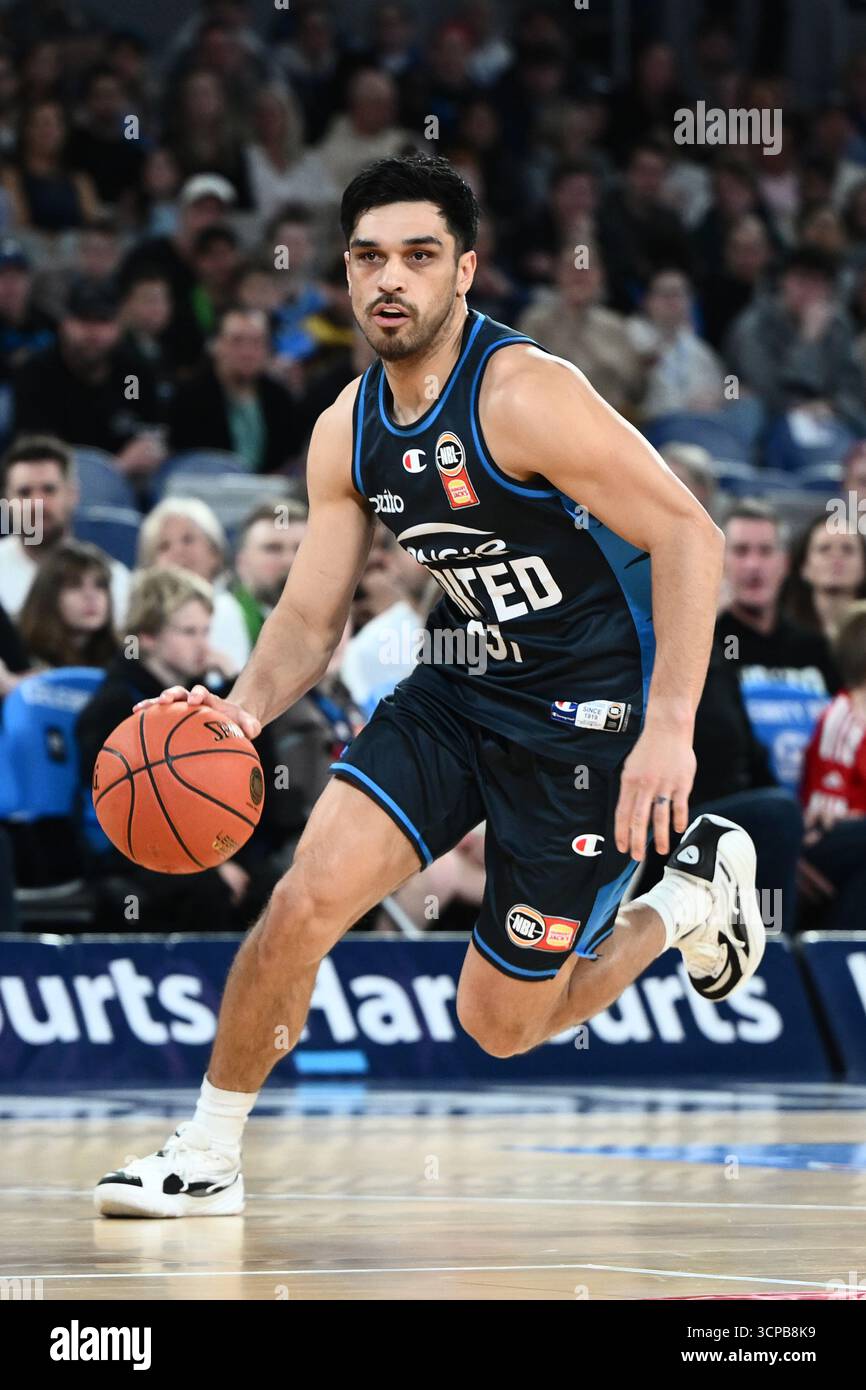 Shea Ili of Melbourne United during the NBL Round 2 match between ...