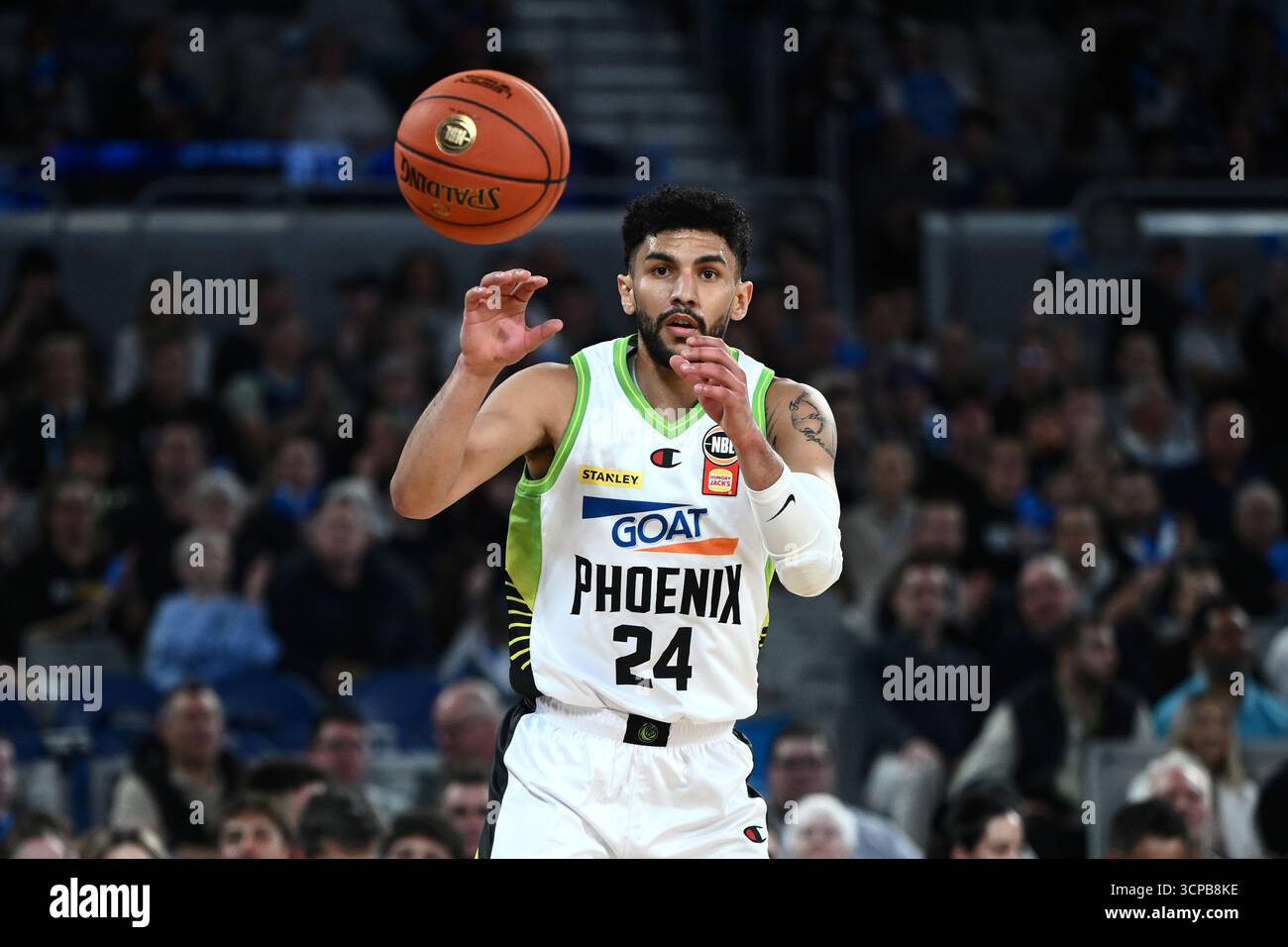 Hunter Maldonado of the Phoenix during the NBL Round 2 match between ...