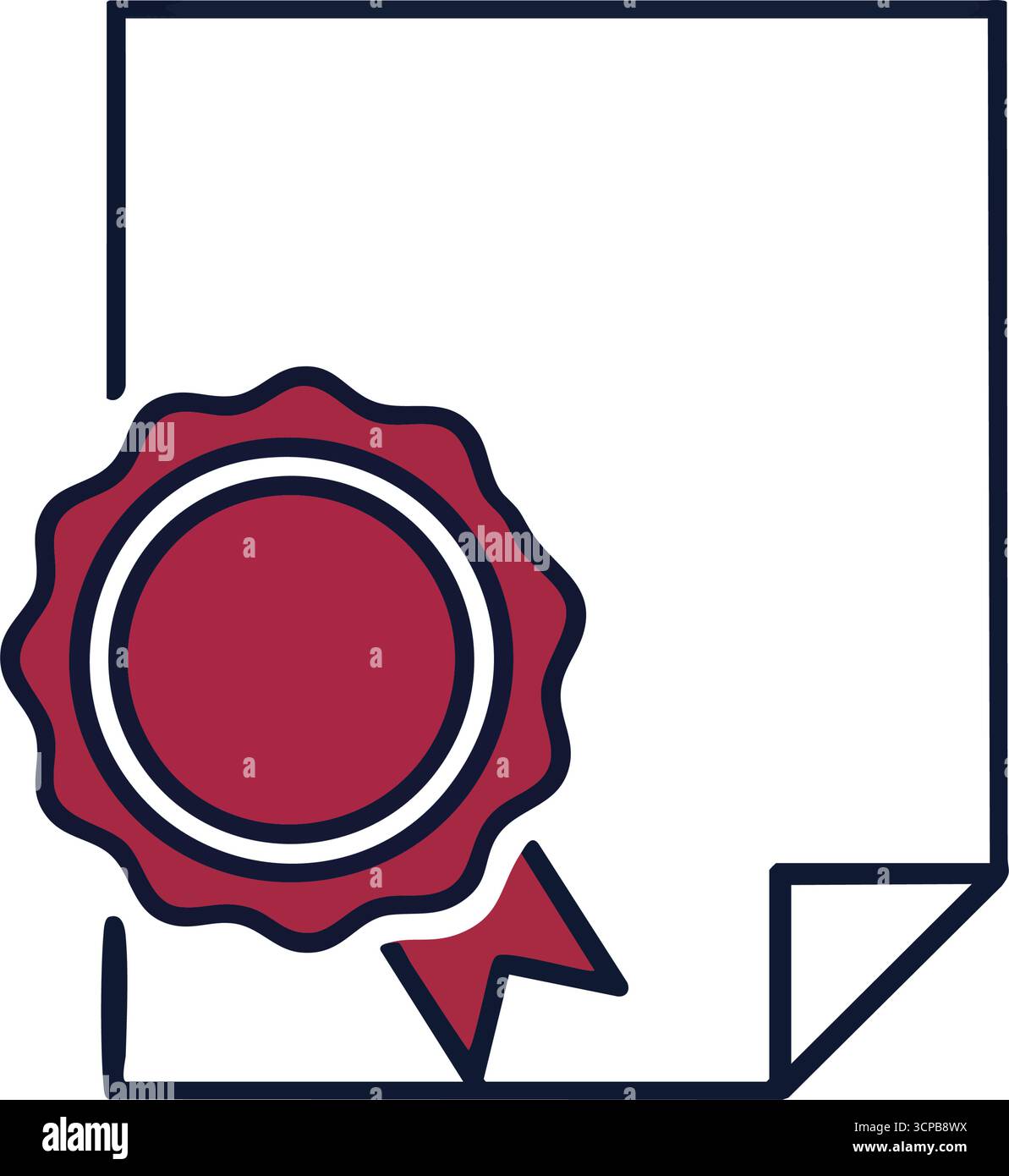 Official document certification mark hi-res stock photography and ...