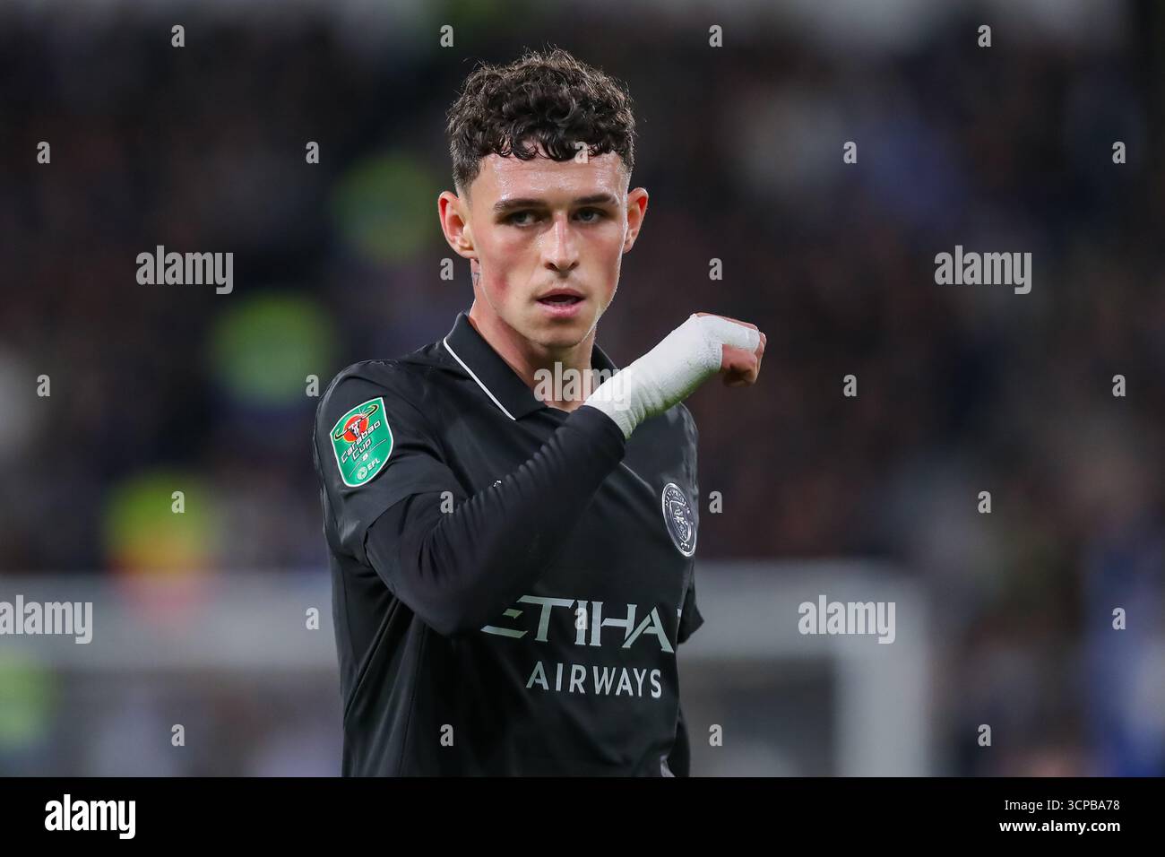 Phil Foden Of Manchester City during the Huddersfield Town AFC v ...