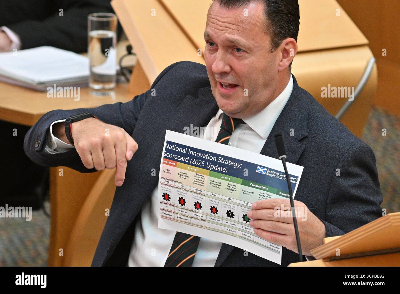 Edinburgh Scotland, UK 25 September 2025. Scottish Conservative leader ...