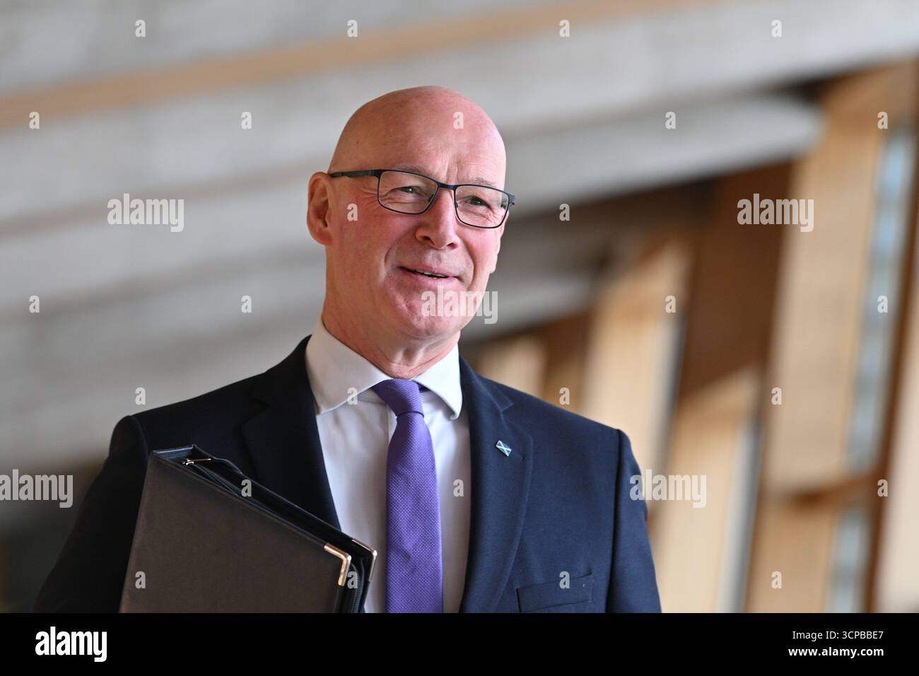 Edinburgh Scotland, UK 25 September 2025. First Minister John Swinney ...