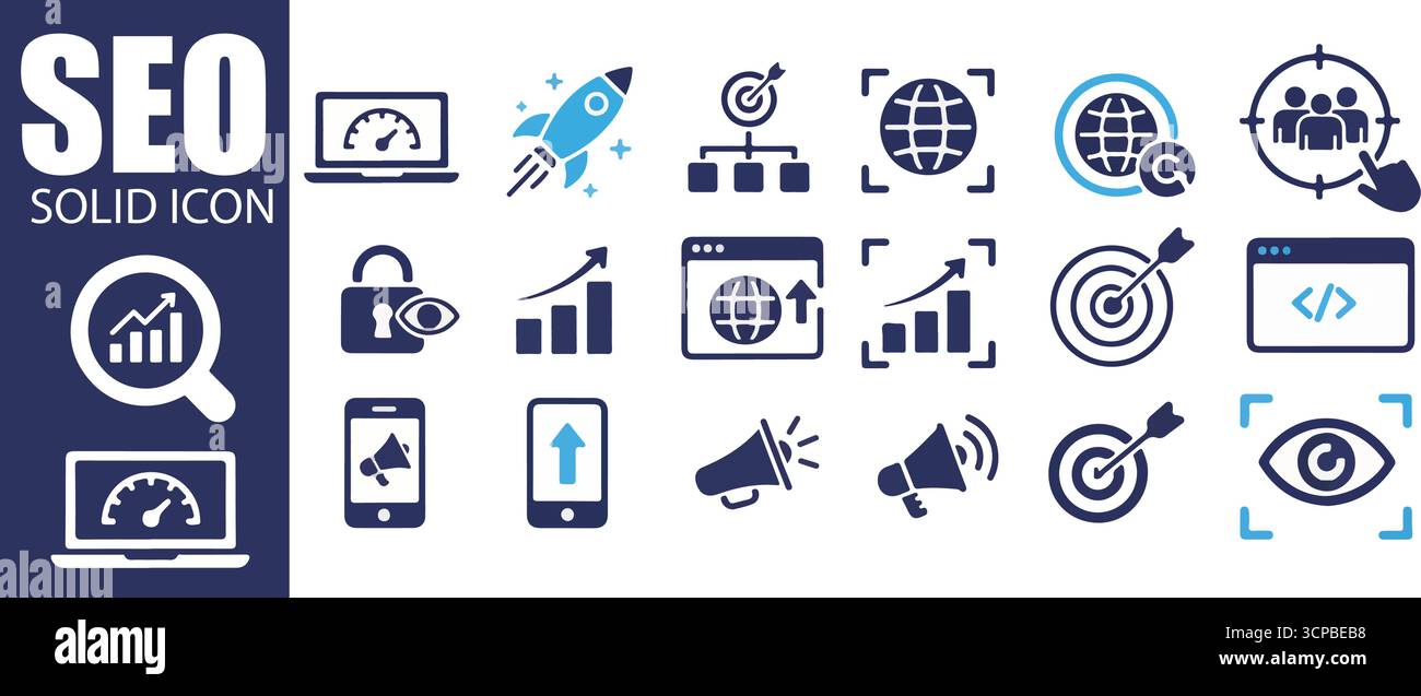 WORK Solid Icons | Professional, Business & Productivity Vector Symbols ...
