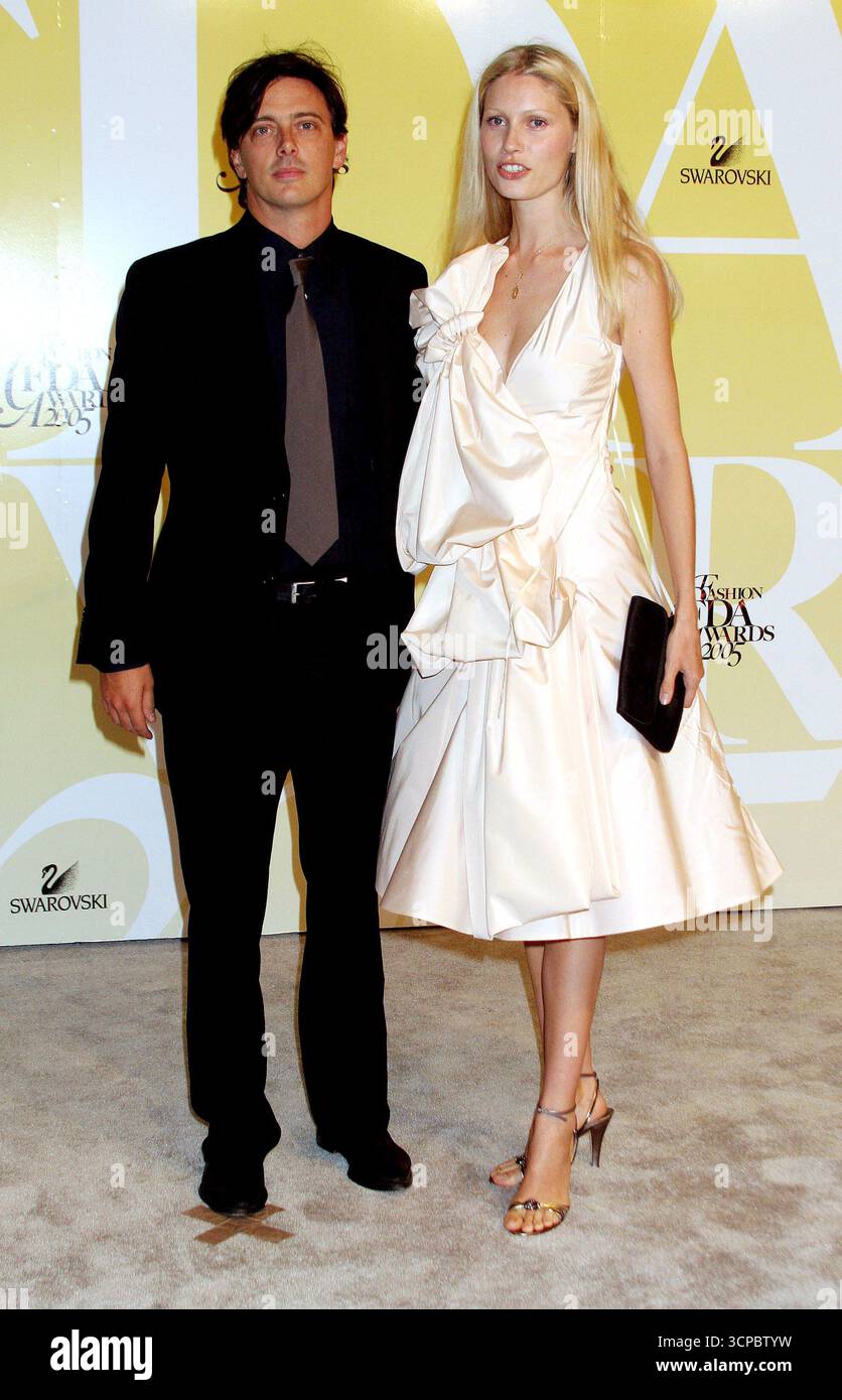 Donovan Leitch and Kirsty Hume at the 2005 CFDA Awards at the New York ...