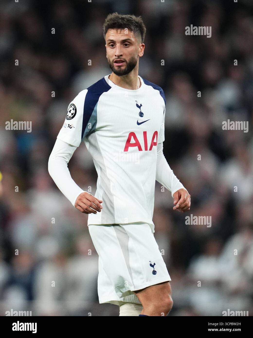 Rodrigo Betancur of Tottenham Hotspur during the UEFA Champions League ...
