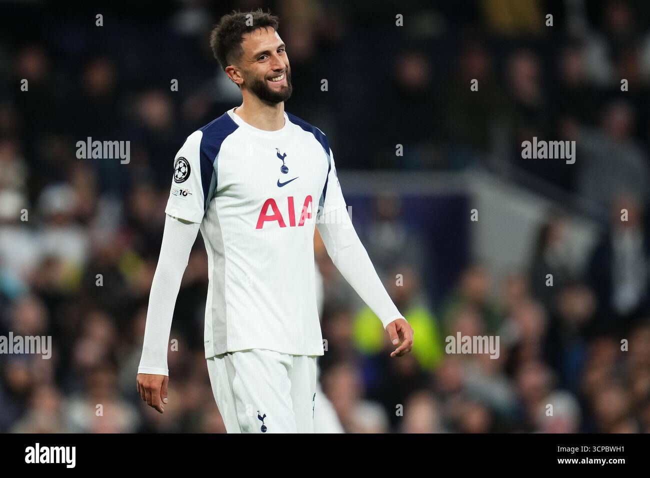 Rodrigo Betancur of Tottenham Hotspur during the UEFA Champions League ...