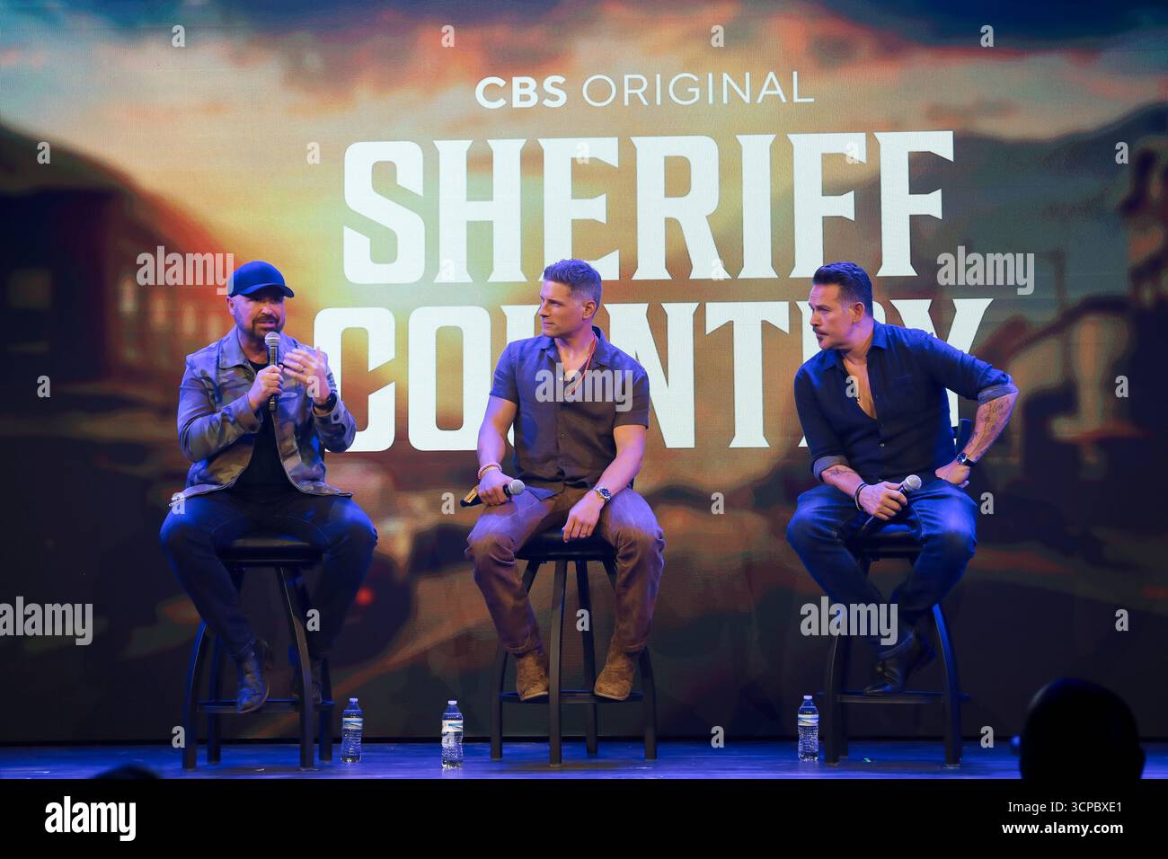Cody Alan of the CMT Hot 20 moderates a Q& A with Matt Lauria and Kevin ...