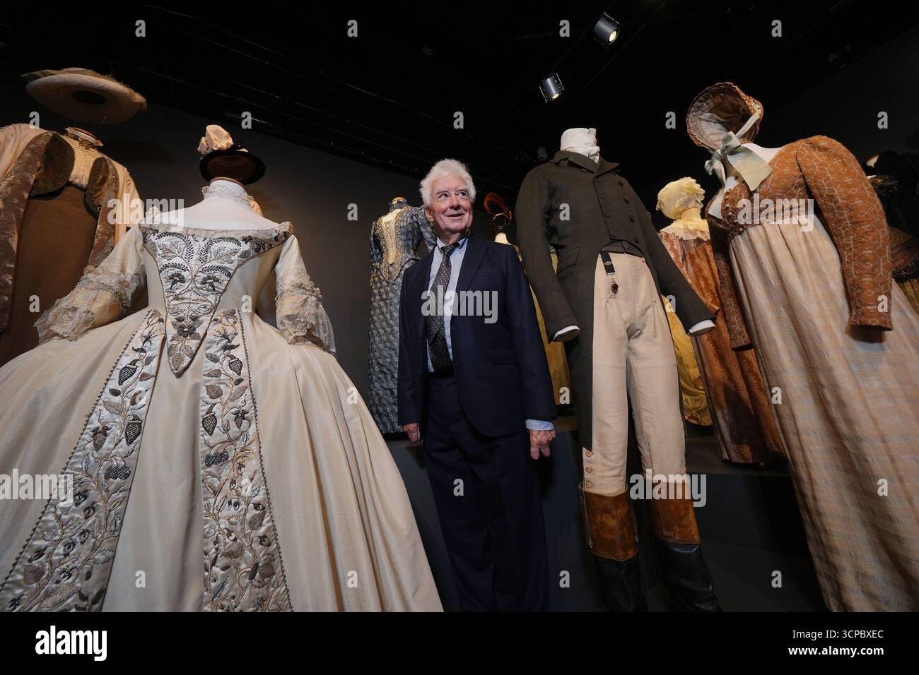 Oscar and Bafta winning costume designer John Bright poses next ...