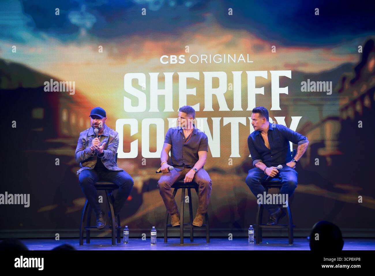 Cody Alan of the CMT Hot 20 moderates a Q& A with Matt Lauria and Kevin ...
