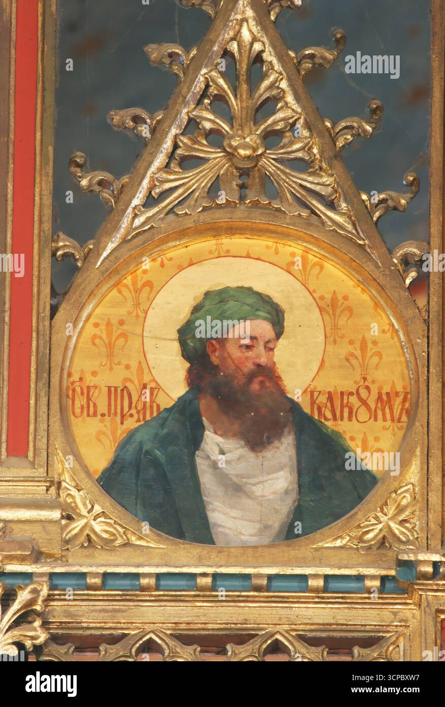 Prophet Habakkuk, iconostasis in the Greek Catholic Cathedral of the ...