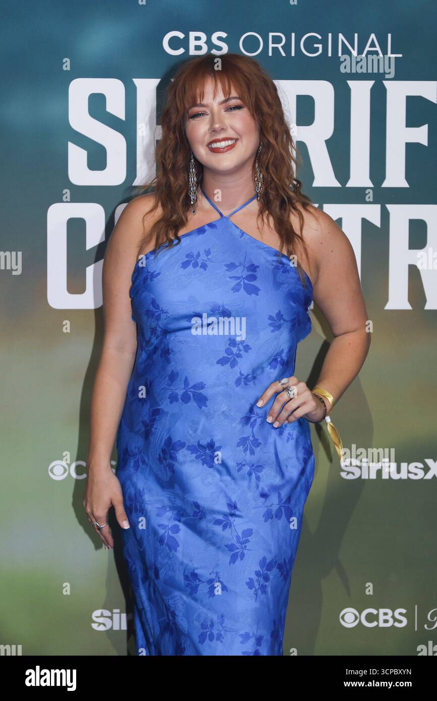 Cassidy Daniels from CBS The Road series cast poses for the media ...