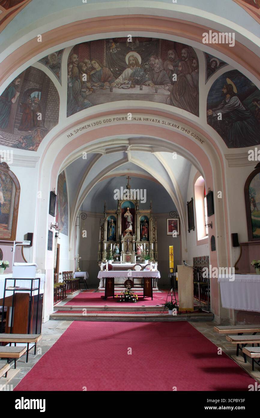 Parish church Sacred Heart of Jesus and St. Ladislaus in Mali Raven ...