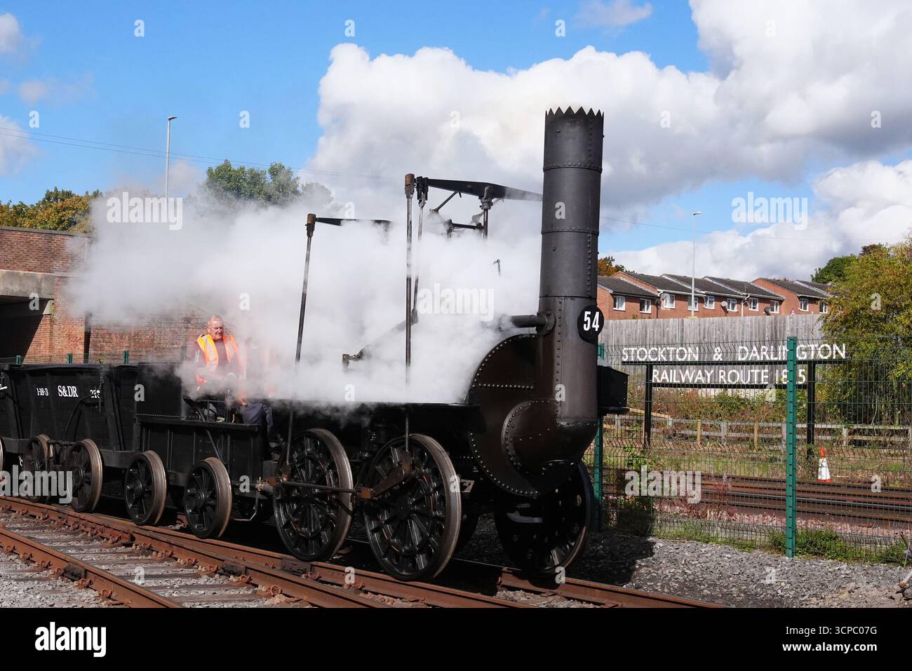 1825 railway steam locomotive hi-res stock photography and images - Alamy